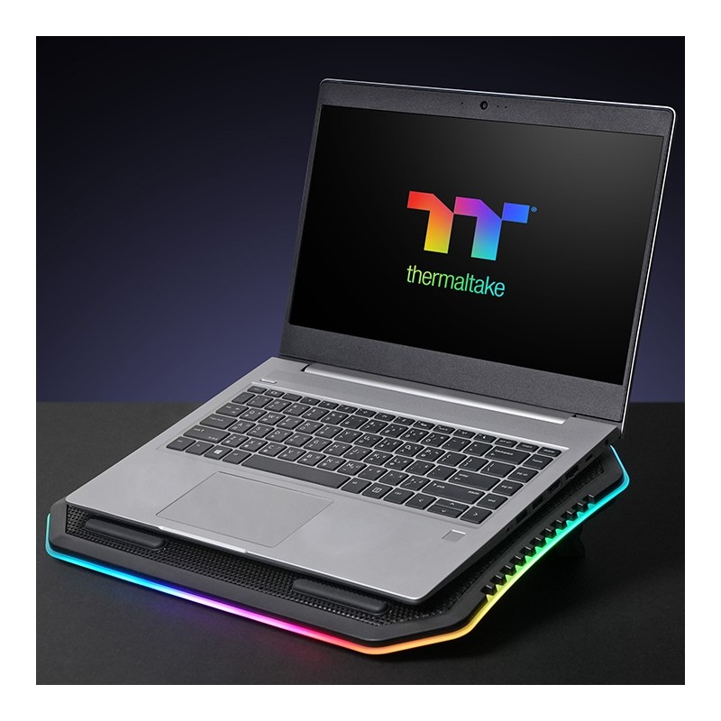 Notebook Cooler Thermaltake Massive 12 RGB - Macrosystems - Soporte y ...